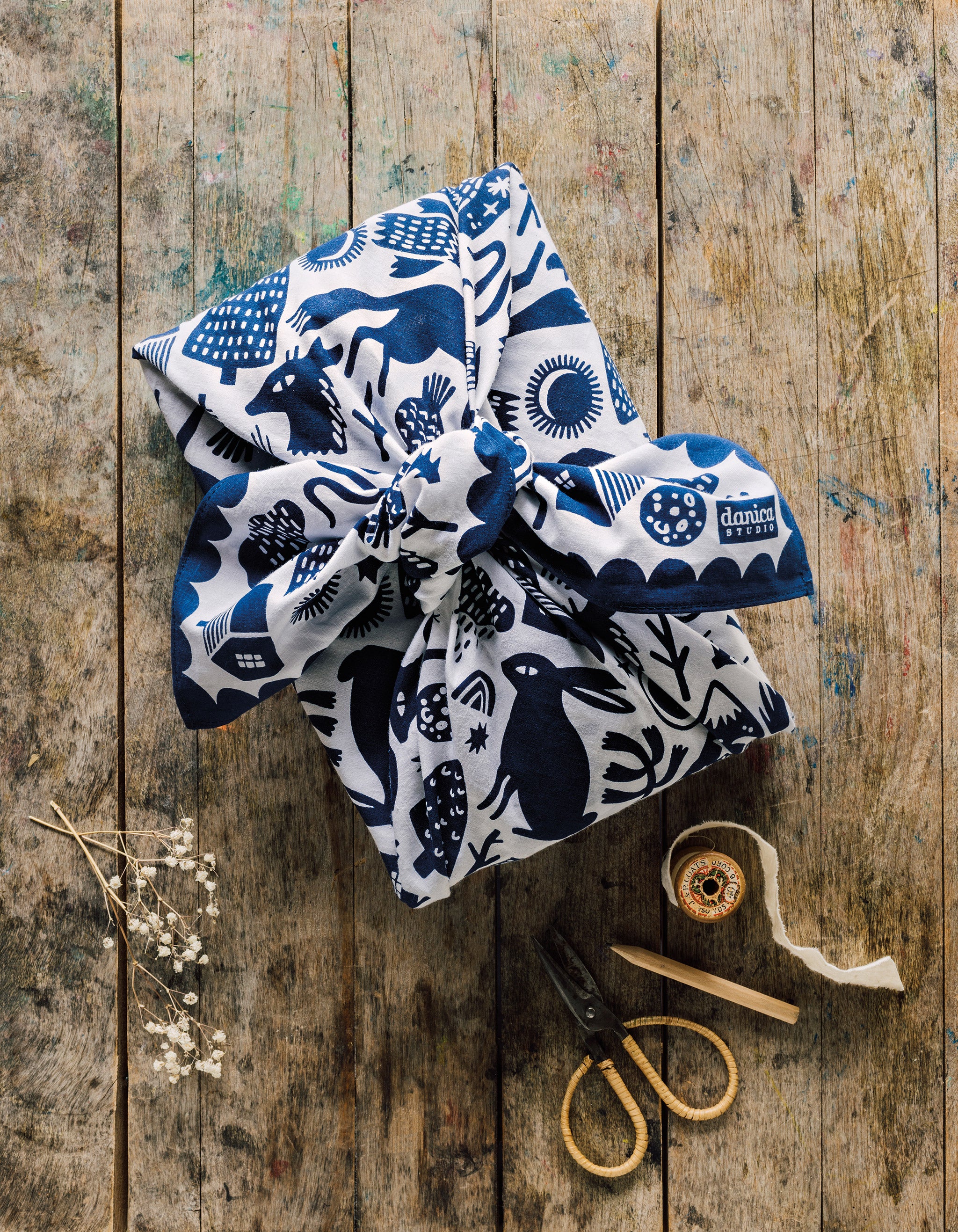 The art of Furoshiki gift wrapping