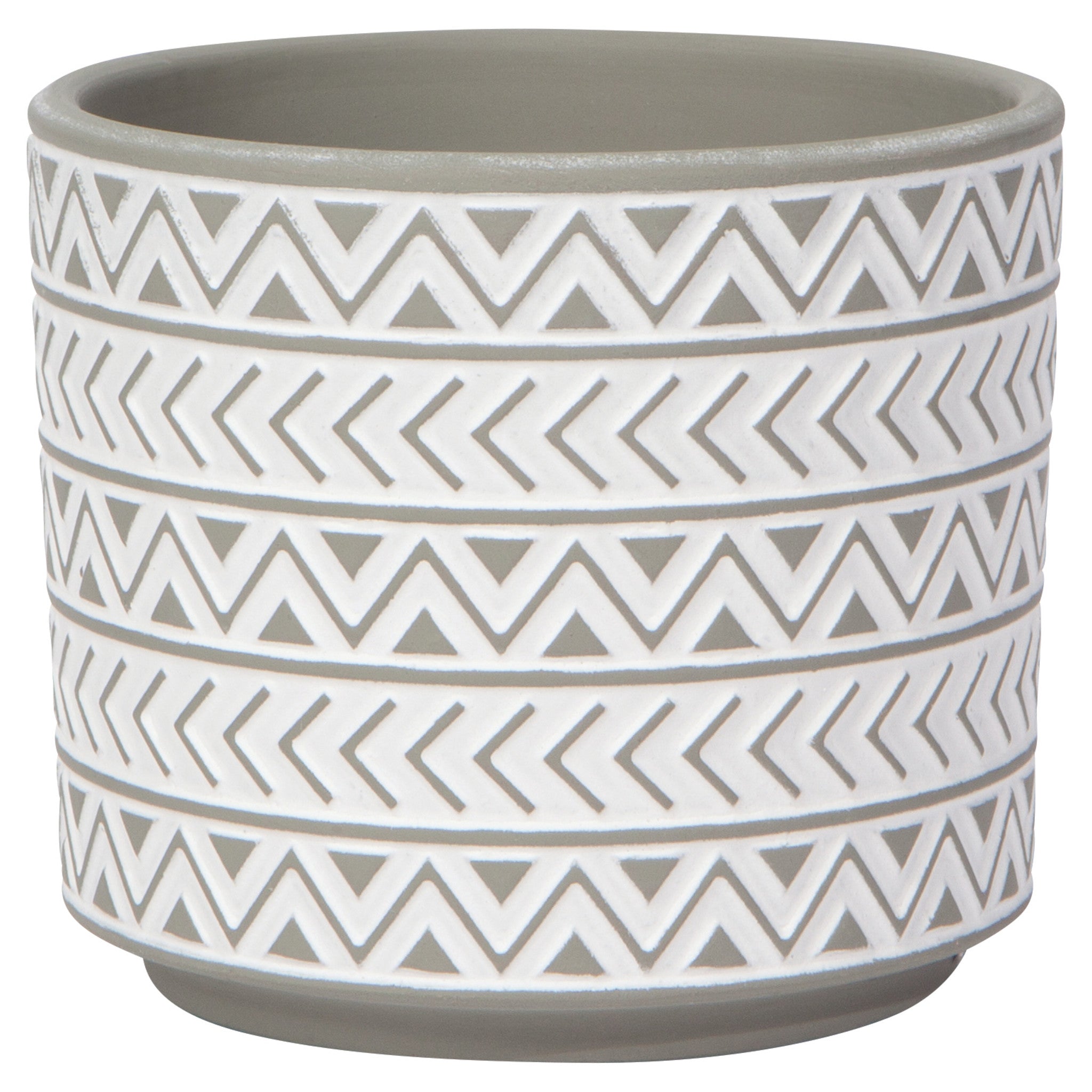 White Gray Spark Pot Plant Wed Pet