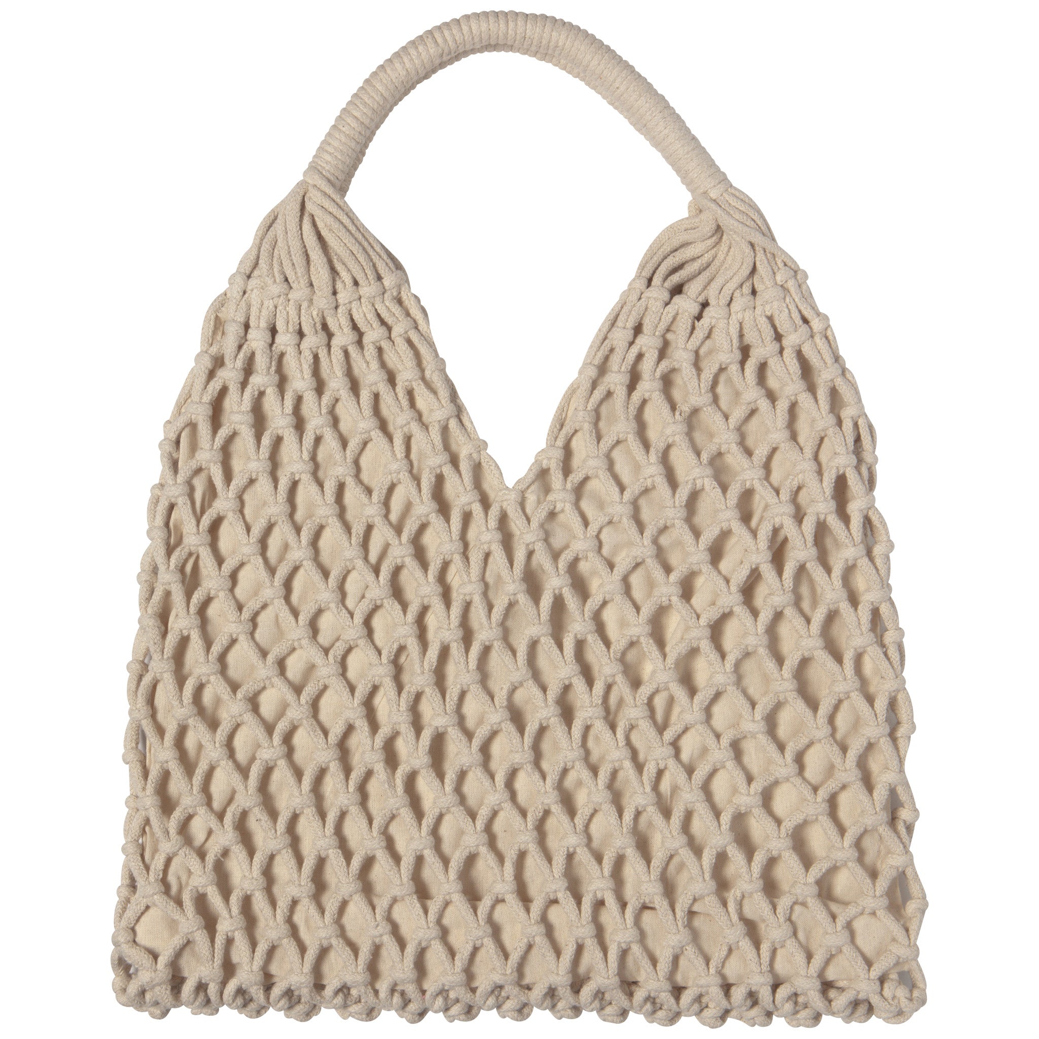 Natural Macrame Bag