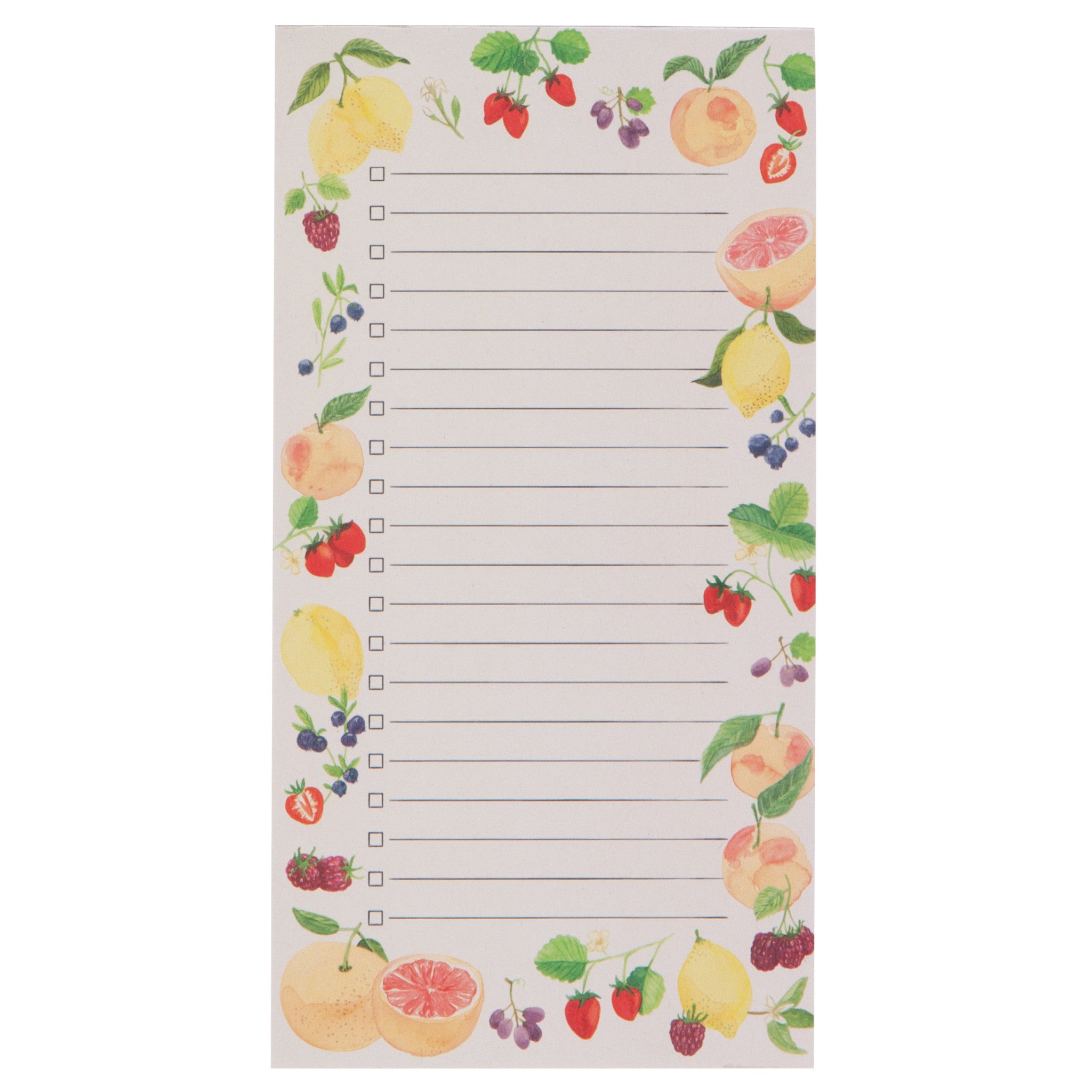 Fruit Salad List It Notepad