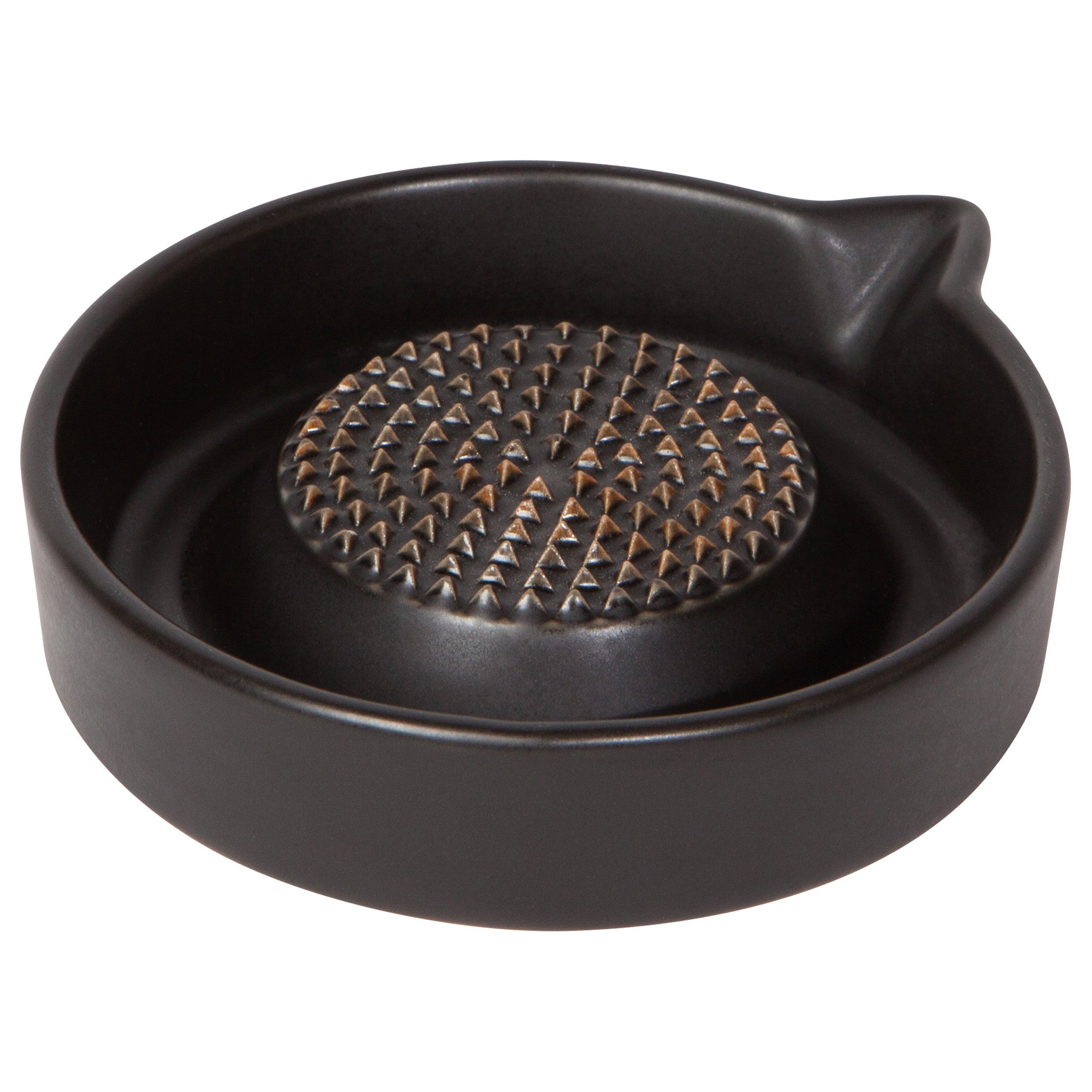 Ginger Grater Matte Black
